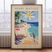 Henri Matisse Print, Matisse Day at the Beach Painting, Vintage Museum ...