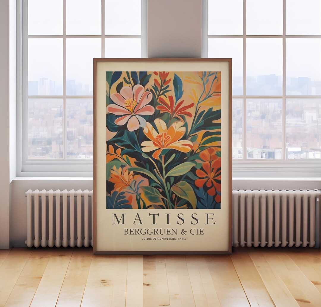 Henri Matisse Print, Matisse Botanical Painting, Vintage Floral Print ...