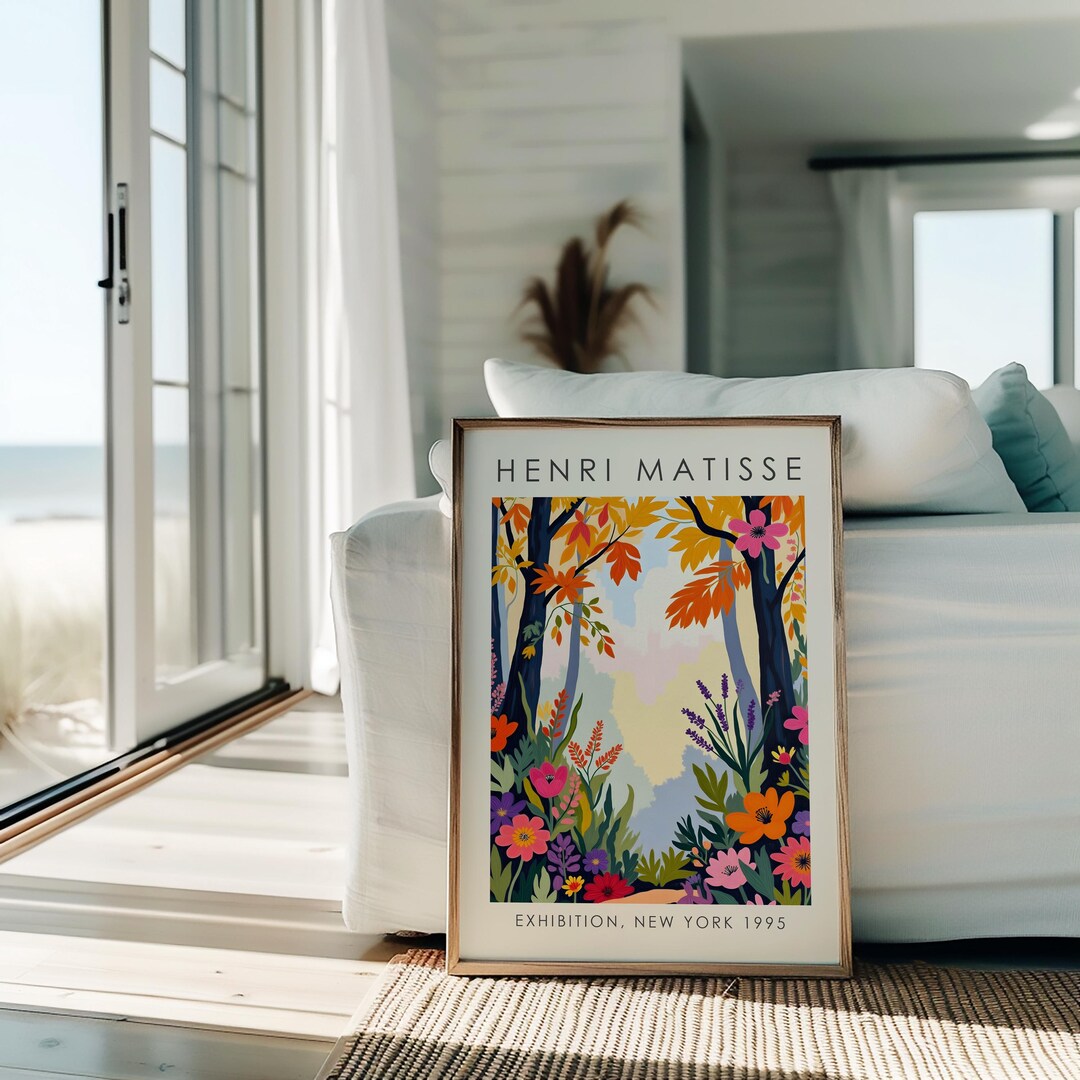 Henri Matisse Print, Vintage Botanical Wall Art, Woodland Print, Autumn ...