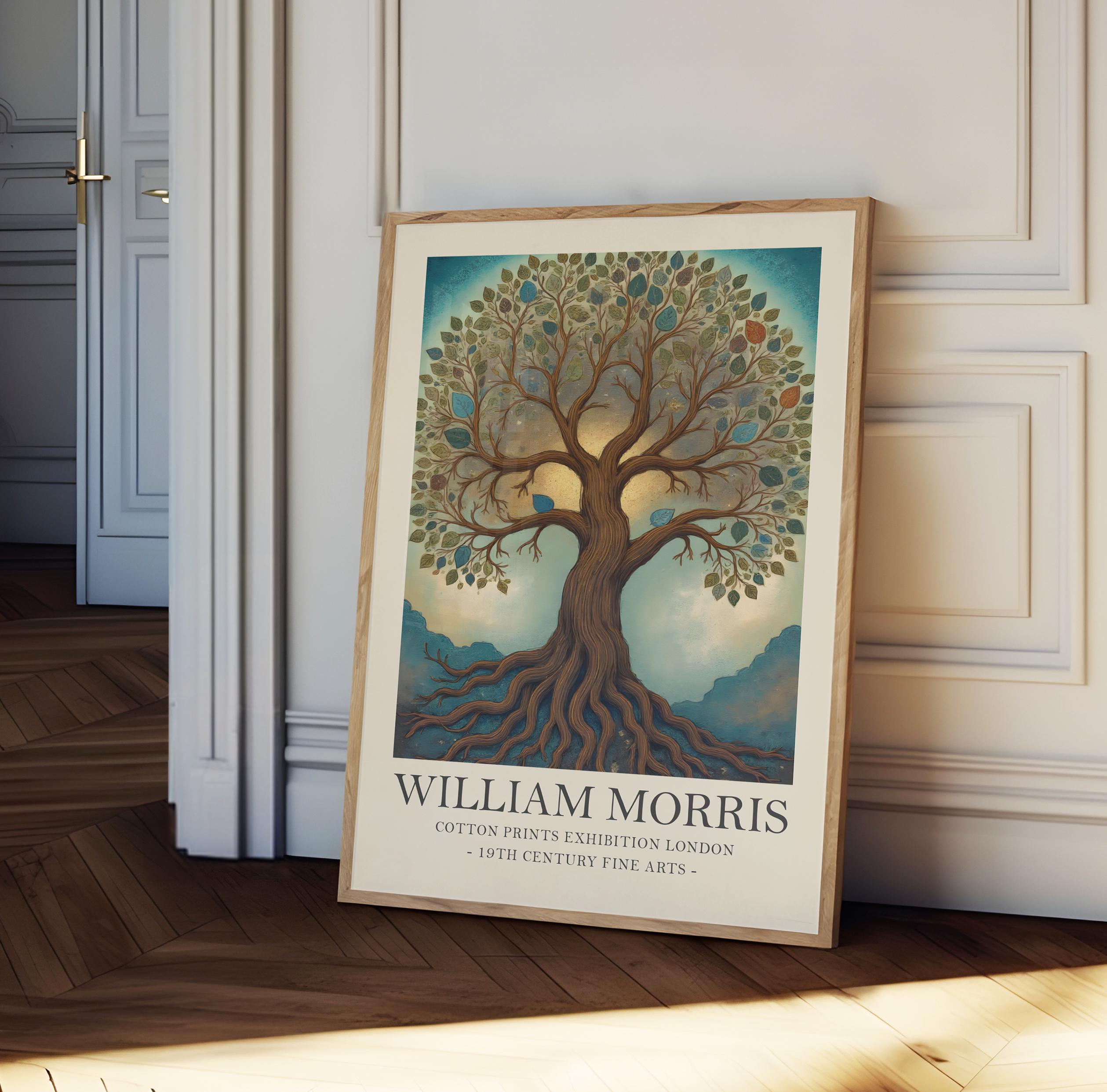 William Morris Tree of Life Print, Vintage Style William Morris ...