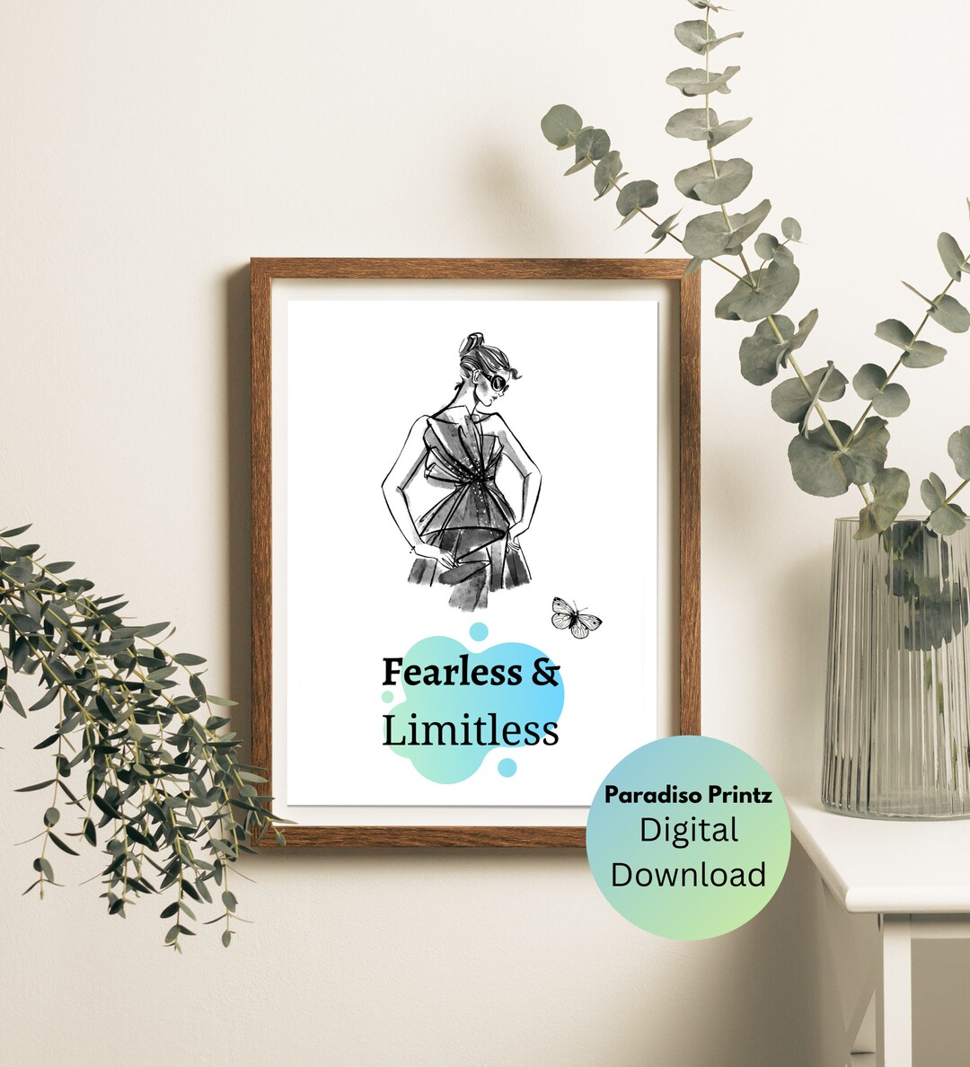 Embracing Limitless Possibilities Quotes Wall Art | Digital Wall Art ...