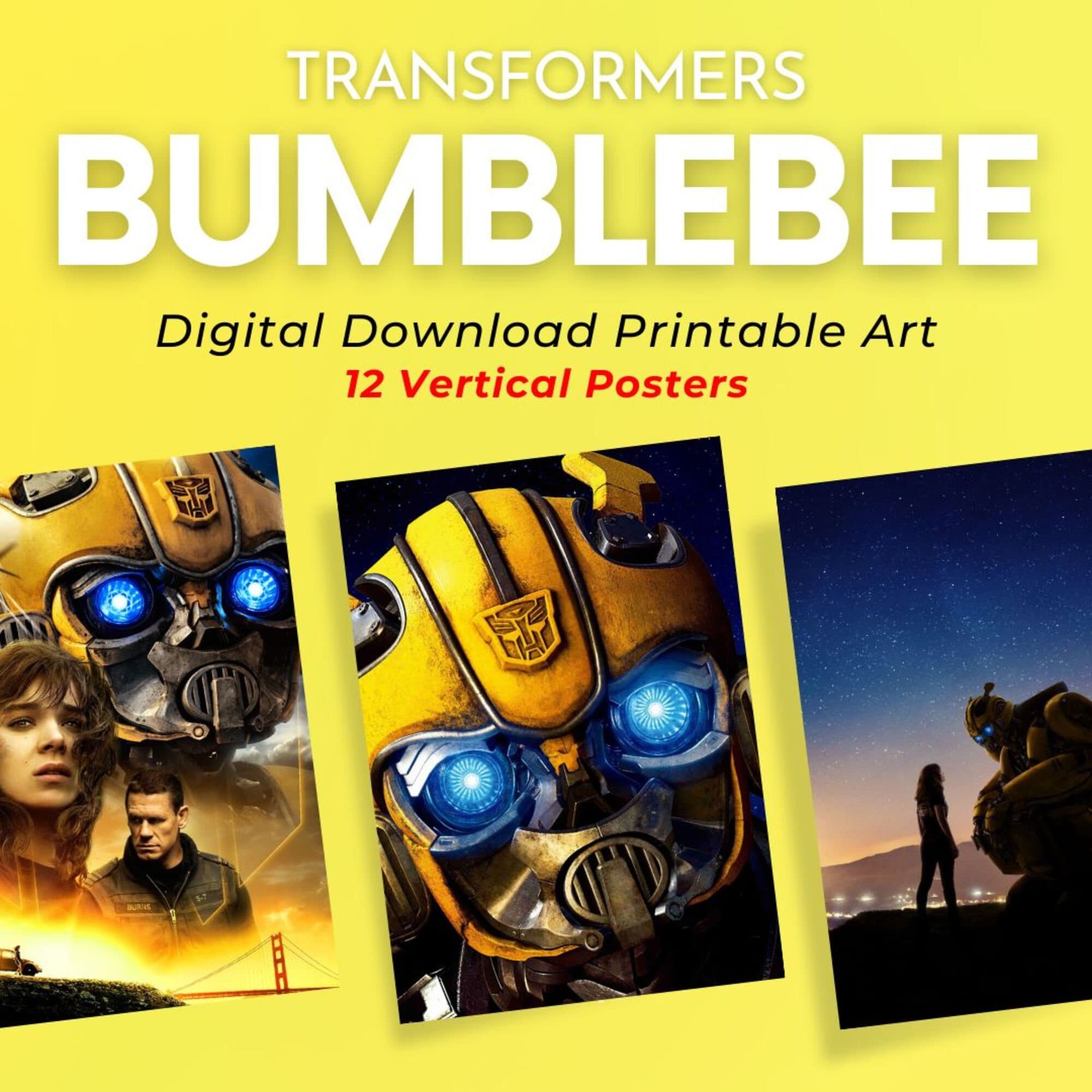 Transformers Movie Poster Bumblebee