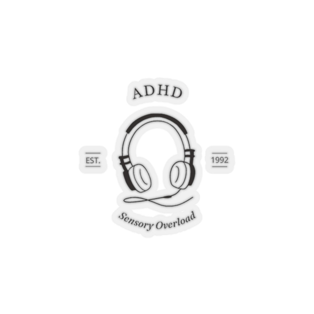ADHD Sensory Overload Sticker - Etsy