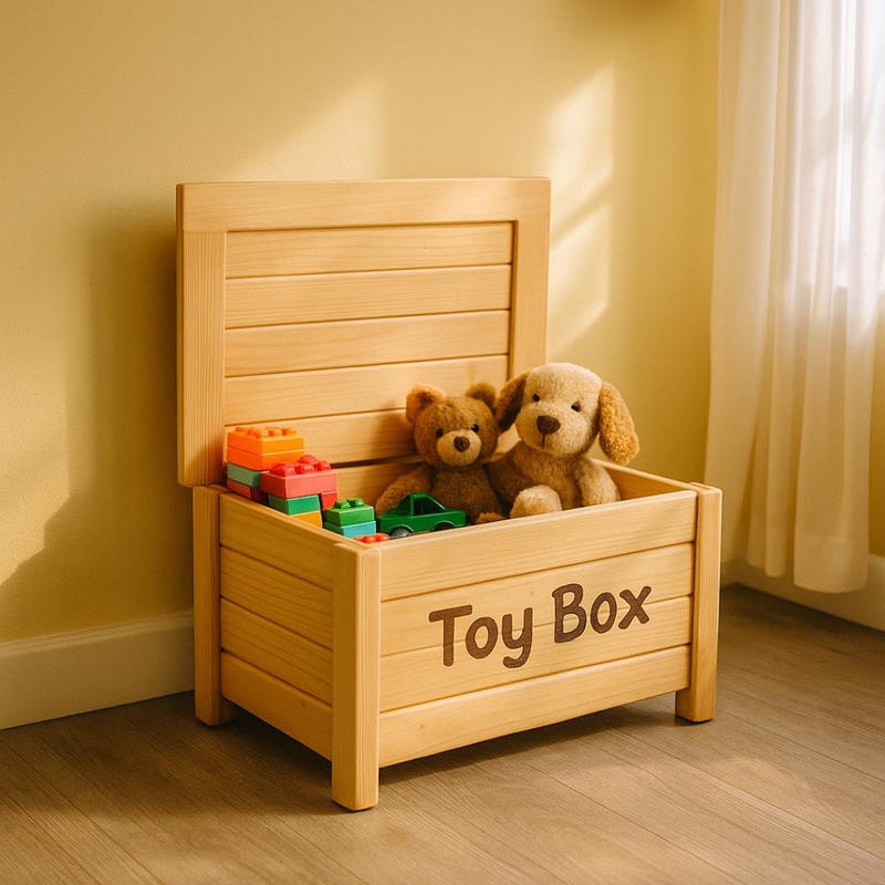 Kids Toy Box Seat - Etsy UK