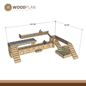 Jennifer’s Custom Castle and Playland – DIY Rabbit Playground & Hideout ...