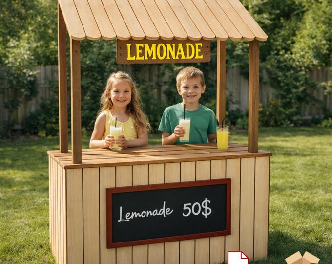Lemonade Stand, Lemonade Tiered Tray, Lemon Decor, Mini Lemonade Stand ...