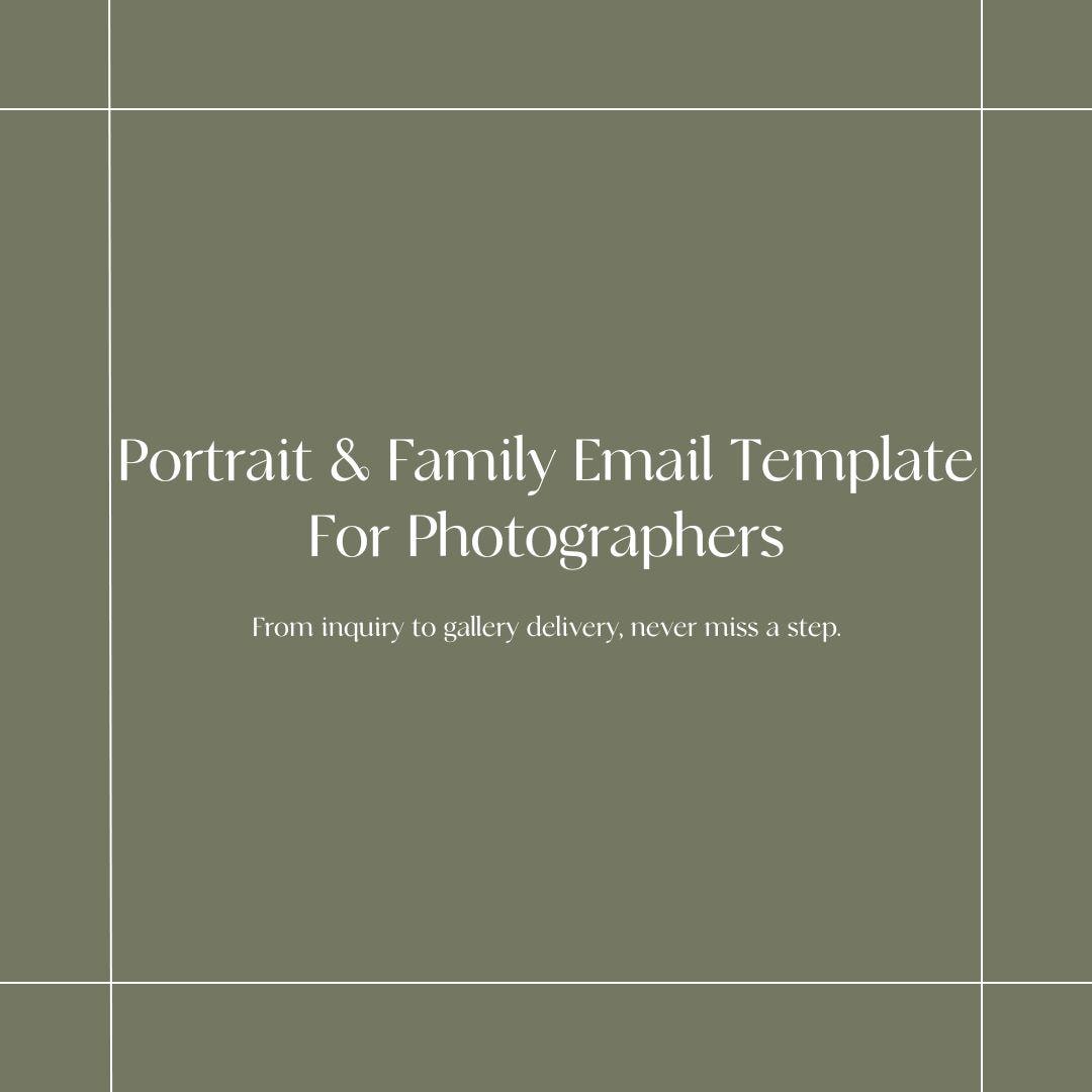 Photography Email Templates: Client Inquiry & Workflow (17 Pre-written ...