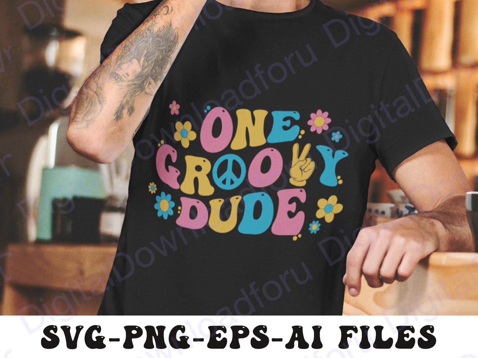 One Groovy Dude Svg, Groovy Birthday Png, Groovy Shirt Boys Png, Groovy ...