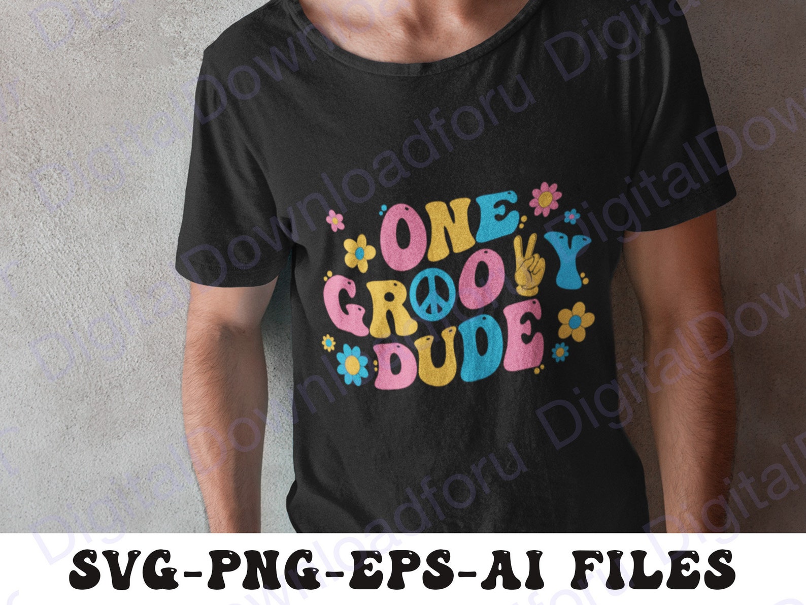 One Groovy Dude Svg, Groovy Birthday Png, Groovy Shirt Boys Png, Groovy ...