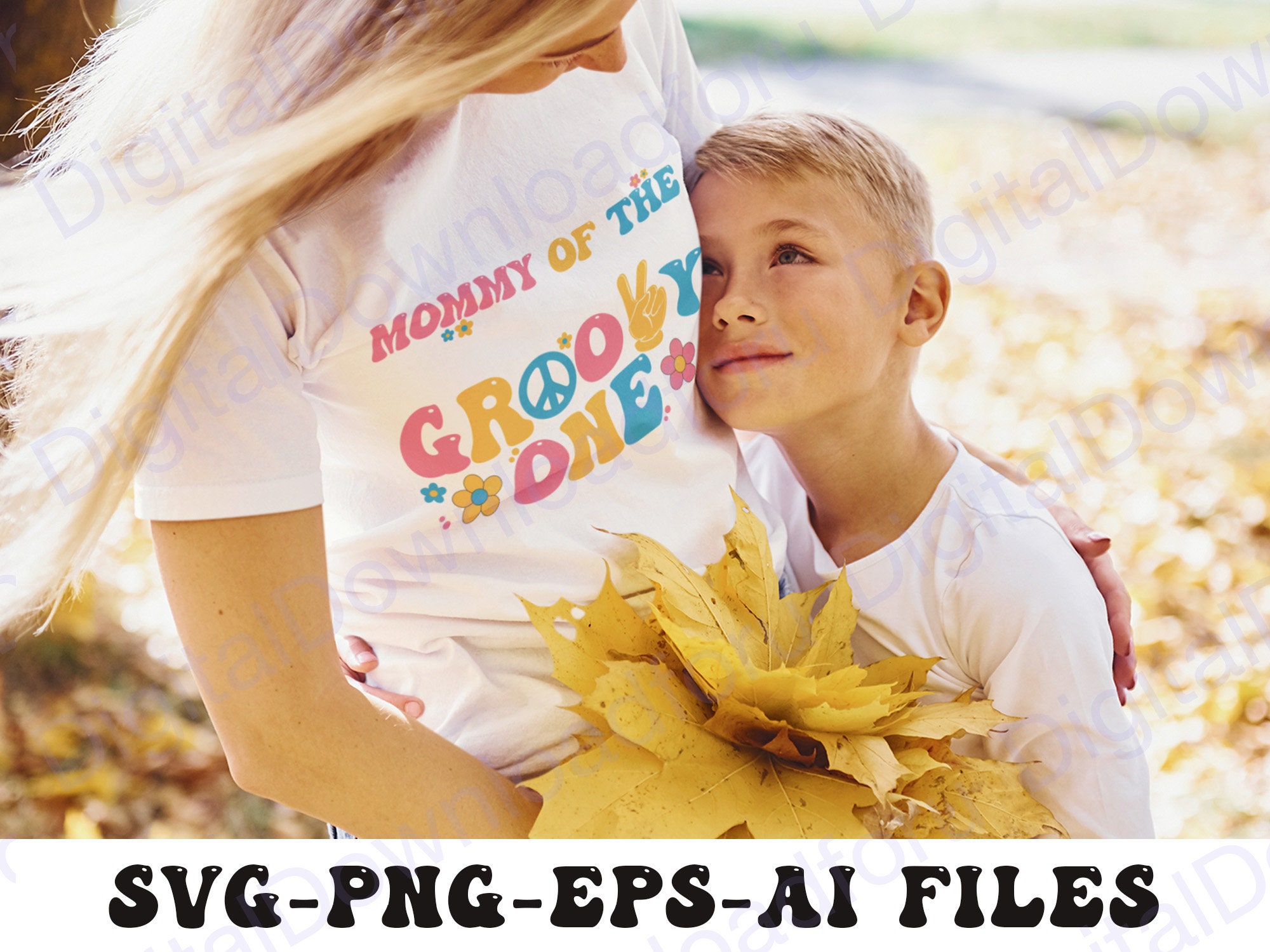 Groovy One Svg, Groovy Birthday Mom Svg, Mommy of the Groovy Svg Png ...