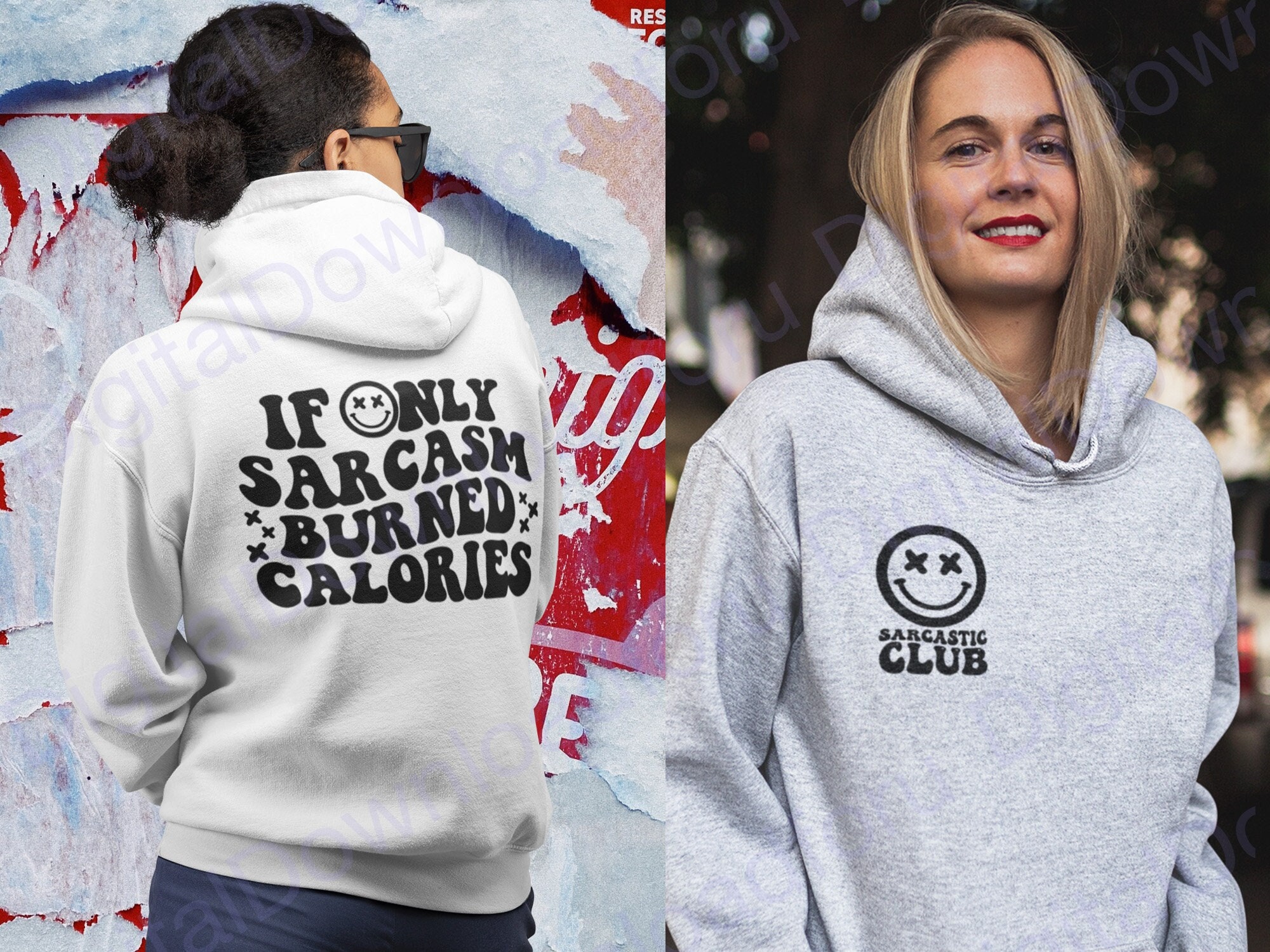 Sarcastic Club Svg If Only Sarcasm Burned Calories Svg - Etsy