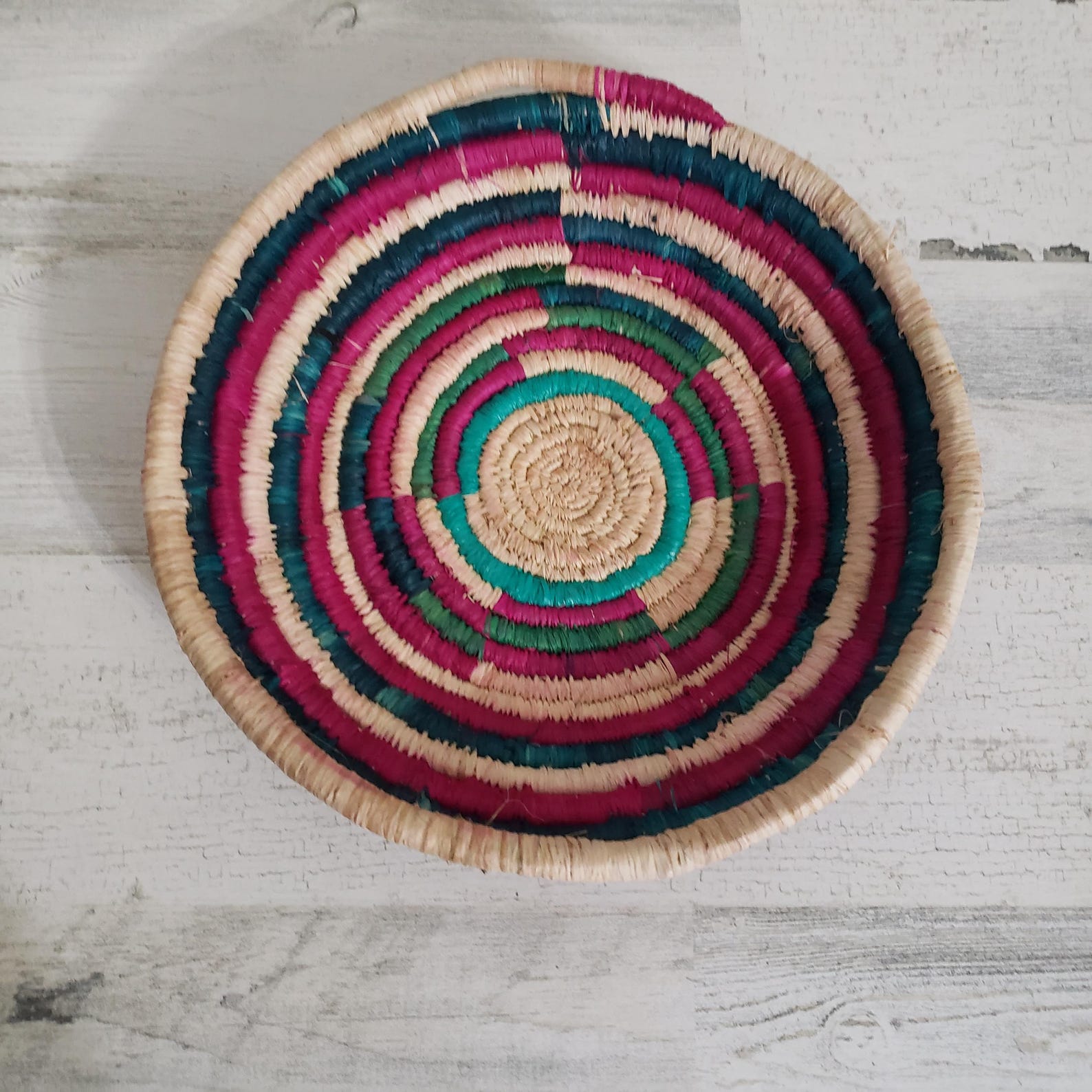 Handwoven Dark Theme Basket of Choice | Hand Crafted & Unique Coiled ...