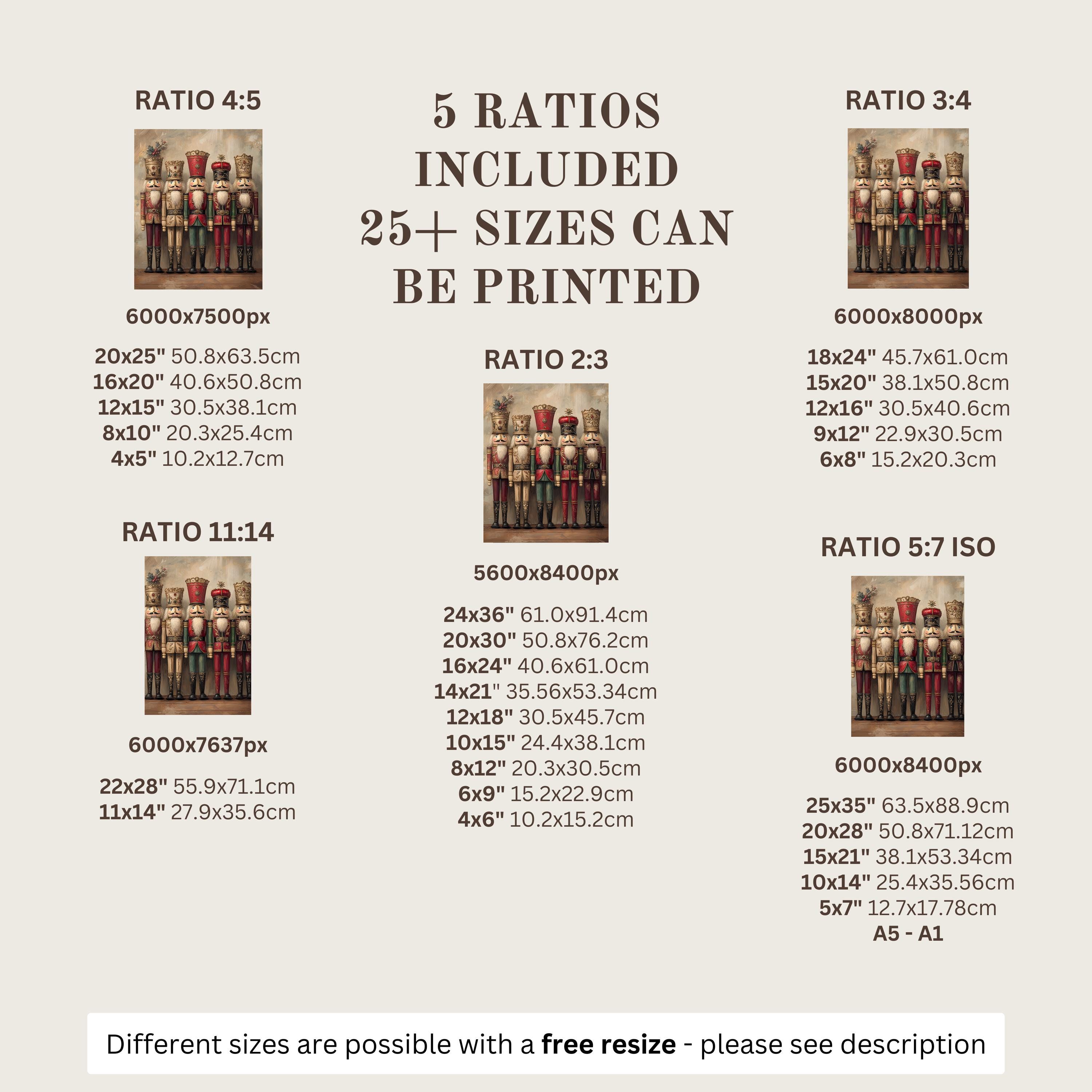 Victorian Nutcracker Soldiers Printable - Classic Christmas Decor ...