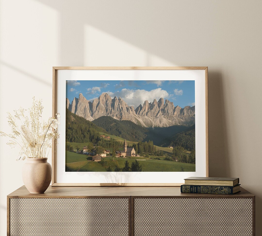 Italian Alps Travel Print, Dolomites Wall Art, Printable Art, Travel ...