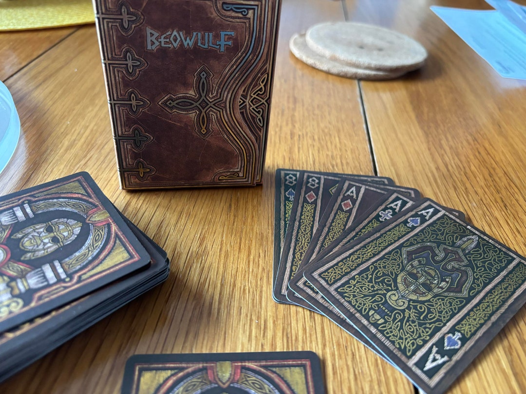 One Playing Card Deck Reading King's Wild BEOWULF Deck - Etsy