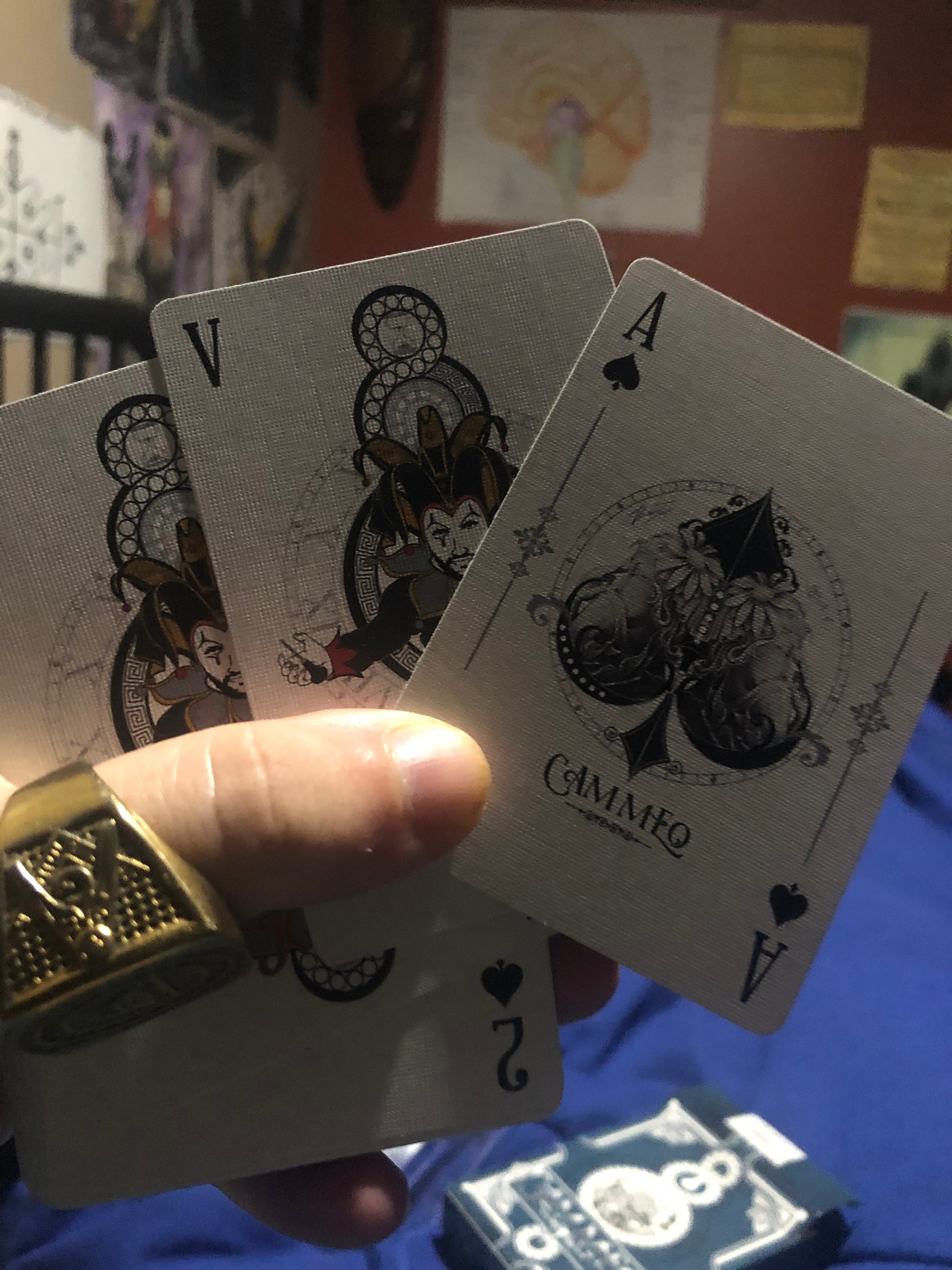 One Playing Card Reading National Deck - Etsy