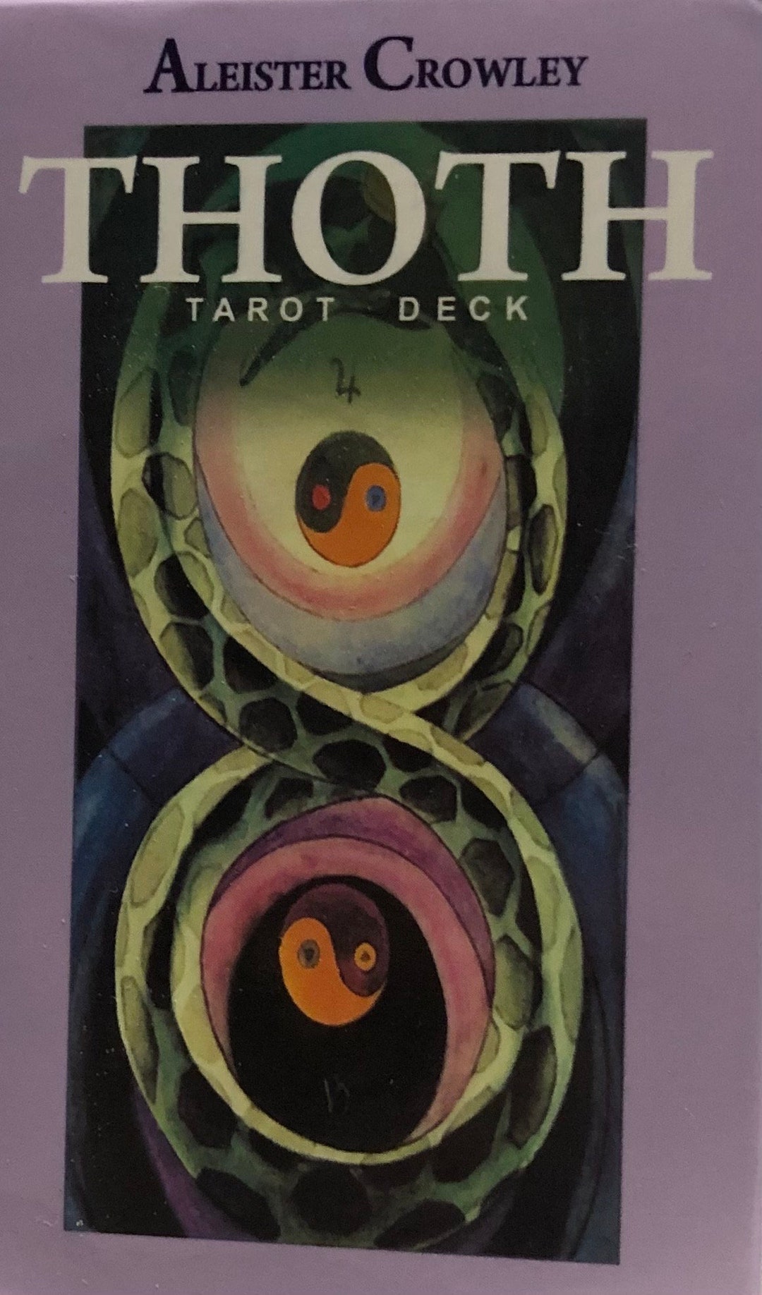 One Question book of Thoth aleister Crowleys Deck Tarot Reading - Etsy