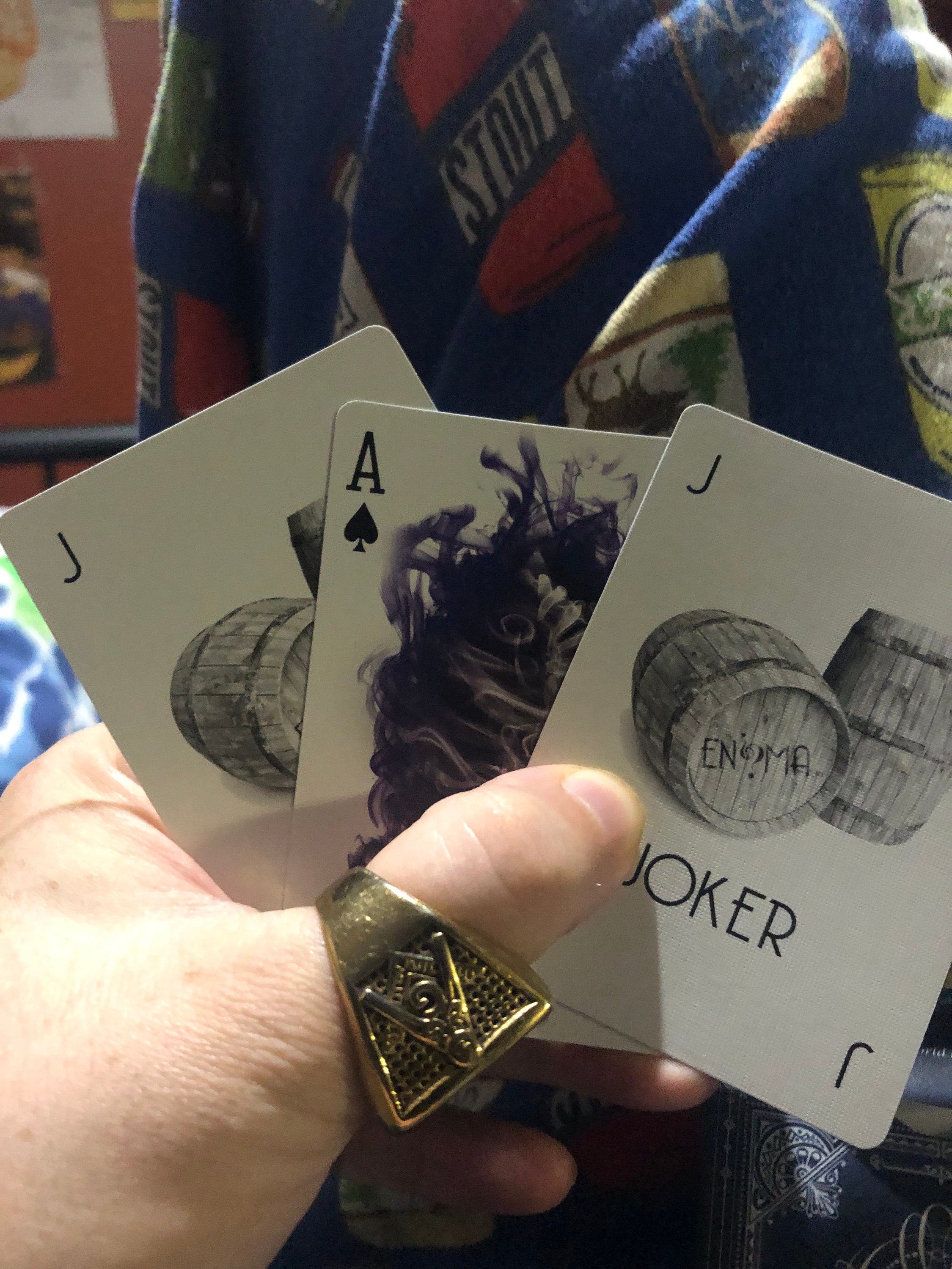 One Playing Card Reading Moonshine Prohibition Collection Deck - Etsy