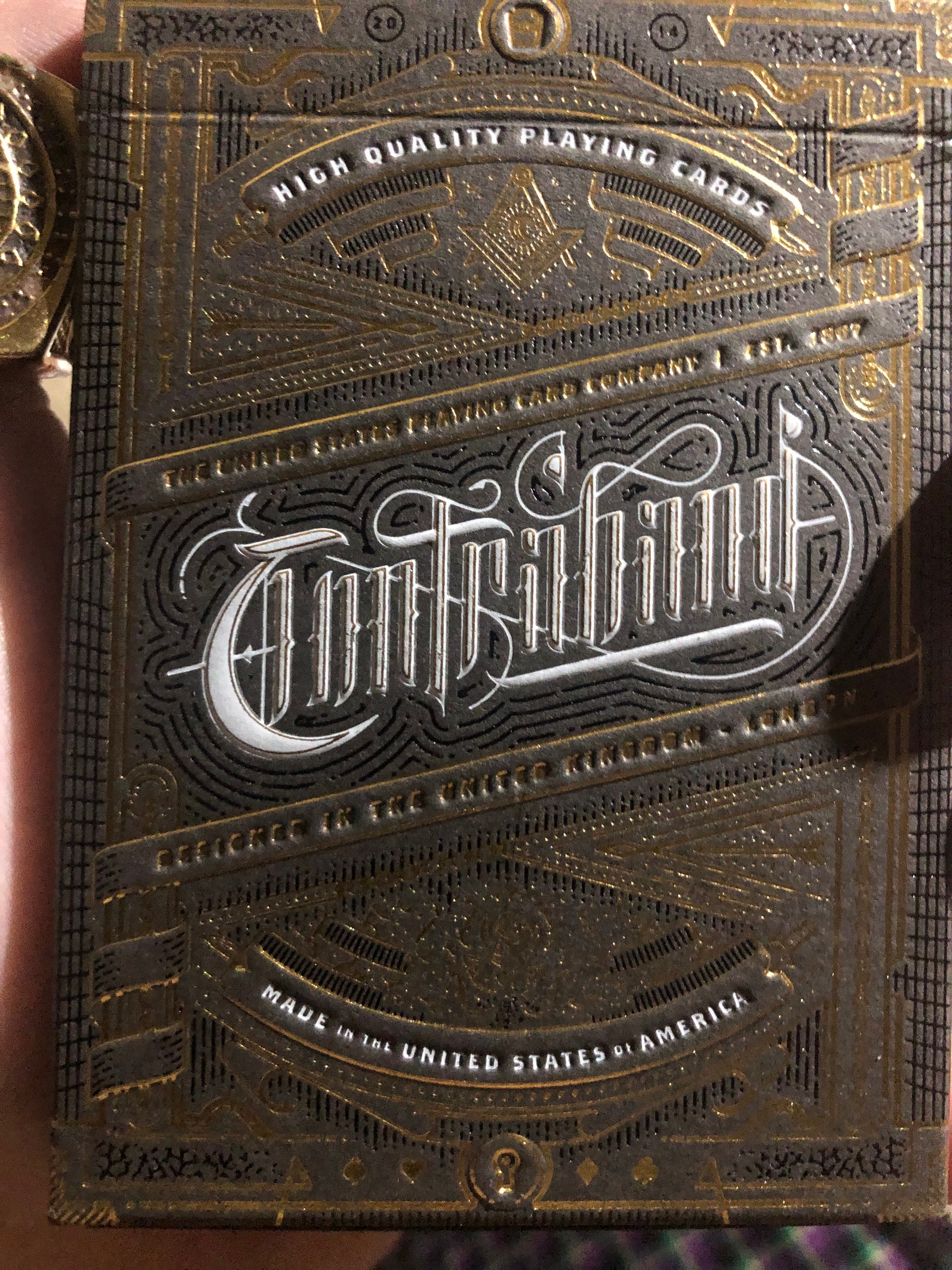 One Playing Card Reading contraband Deck - Etsy