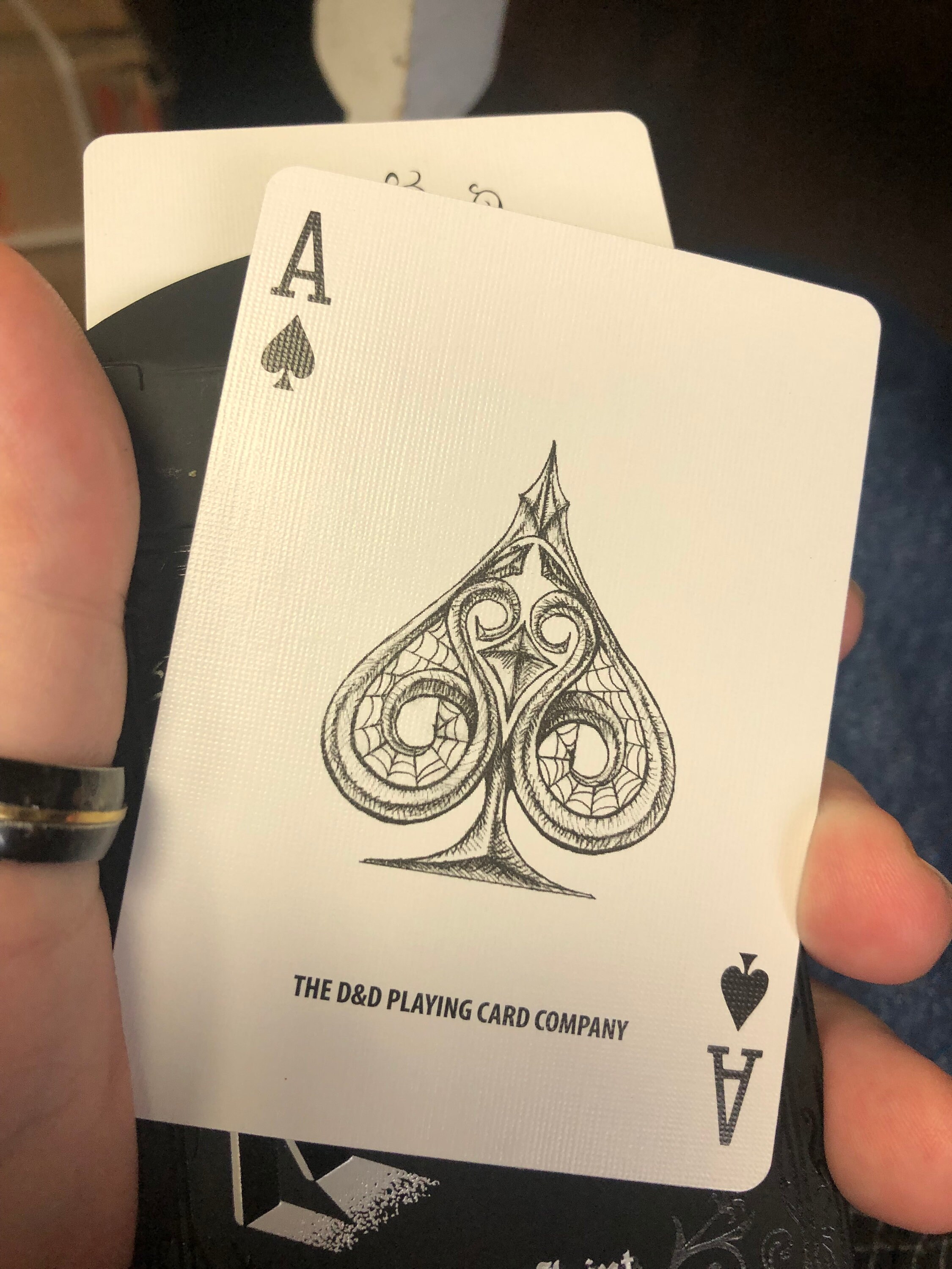 One Playing Card Deck Reading NOIR Deck - Etsy