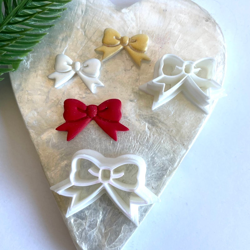 Bow Clay Mold Mini - Etsy UK