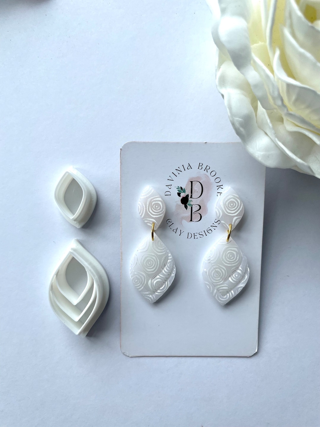 Elegant Diamond Double Clay Cutter- Set of 2 - Polymer Clay Tools ...