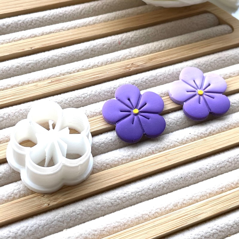 Violets Clay Cutter - Etsy UK
