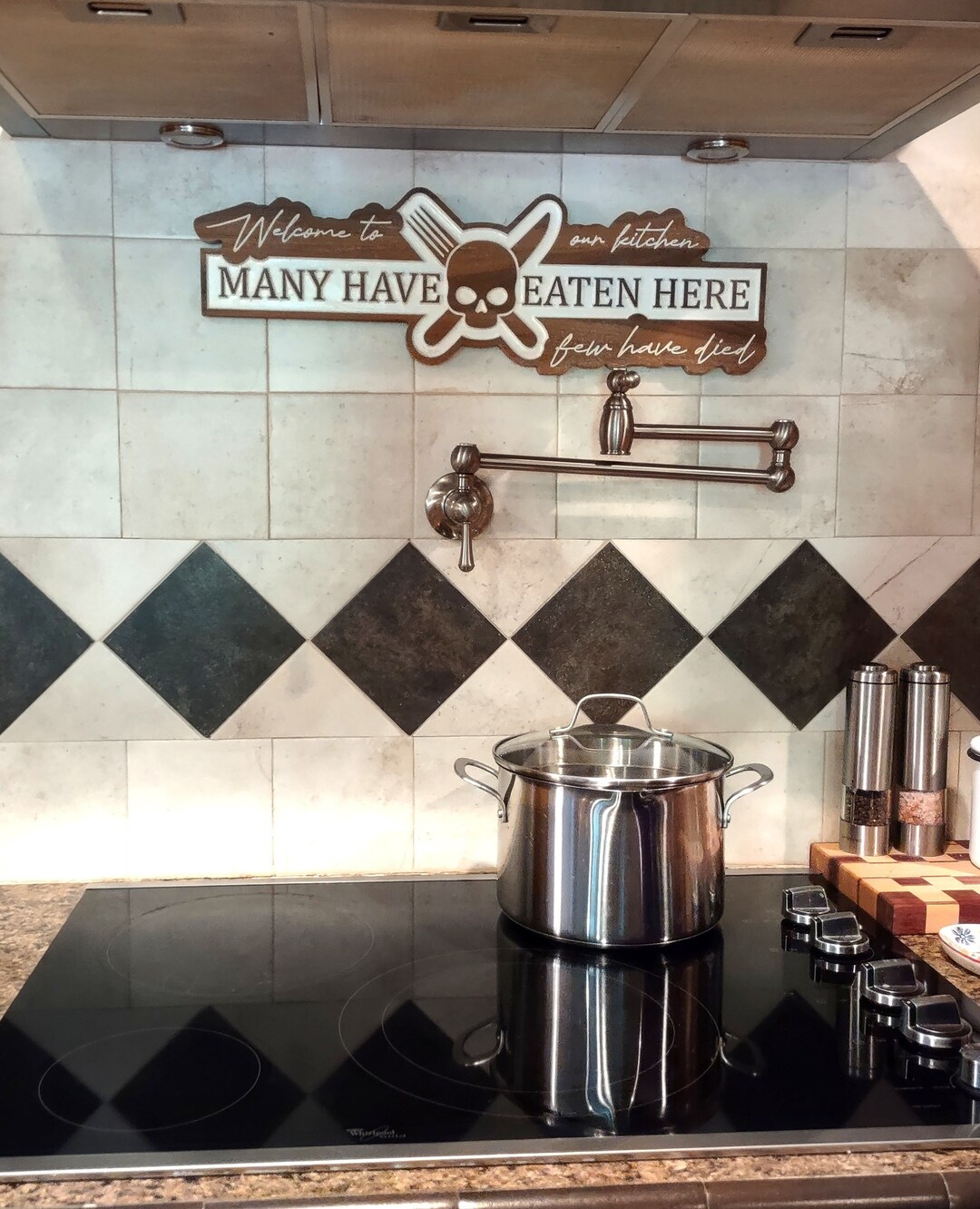 Welcome Kitchen Sign - Etsy