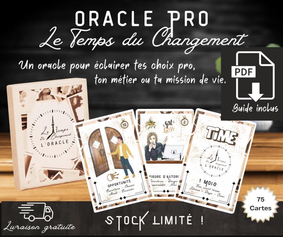 Oracle Pro “time for Change” 75 Cards: Addresses Professional Issues ...