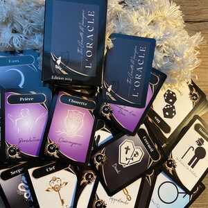 Oracle The Chouette Messagère 137 Cartes Divinatoires Tarot Affective ...