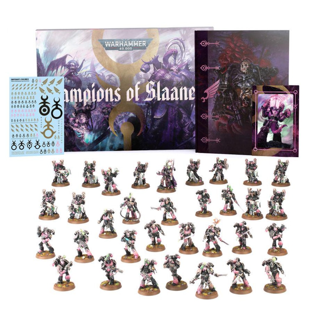 Warhammer 40k / Painting Commission for Emperor's Children Army Set - Etsy