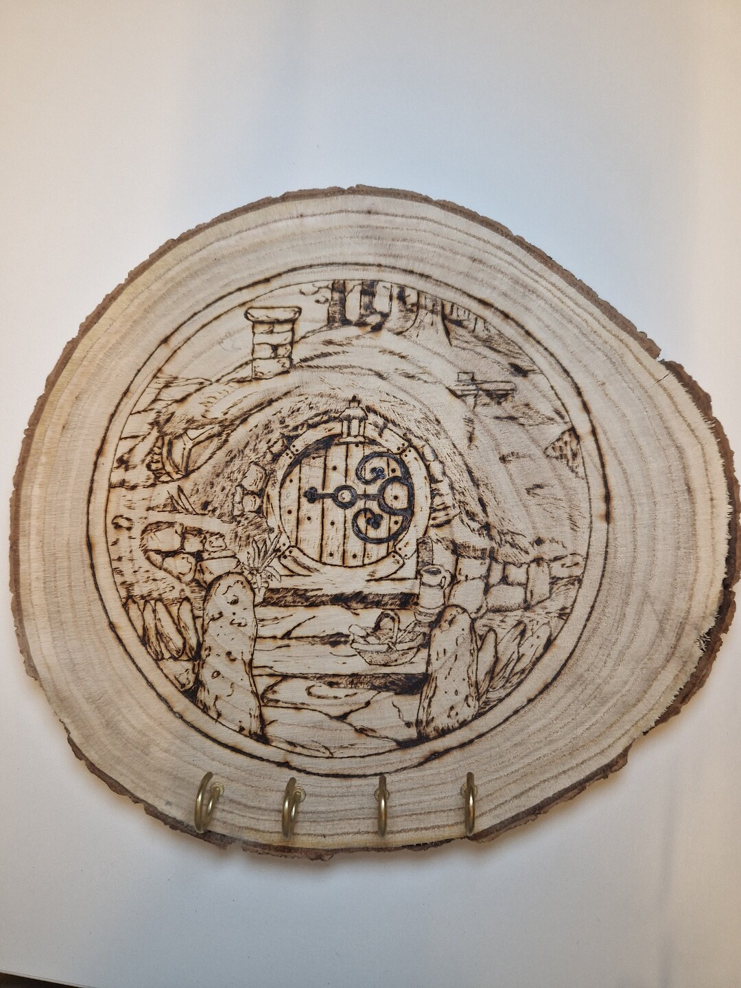 Handmade Lord of the Rings Hobbit Hole Key Holder Wall Handing - Etsy
