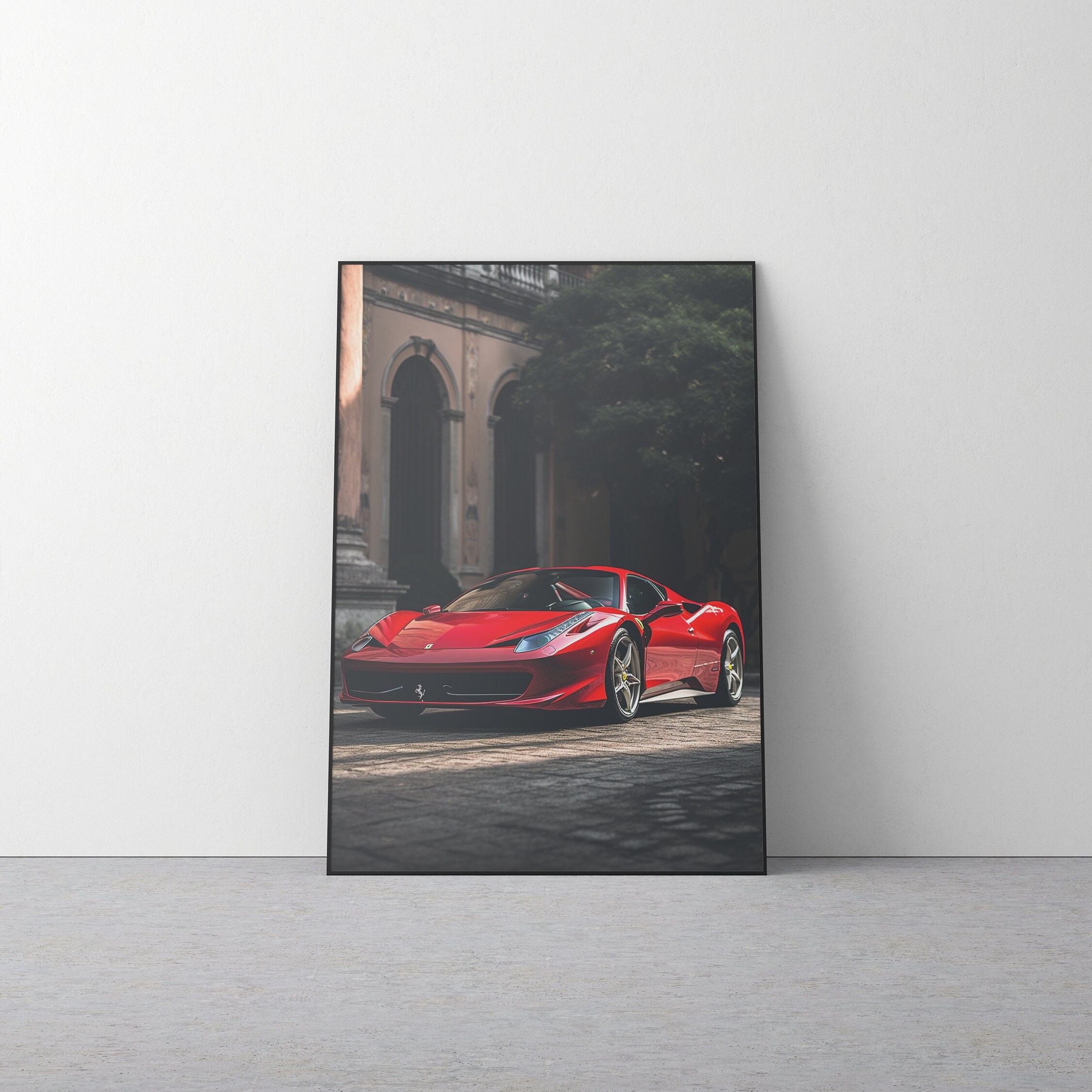 Ferrari 458 Poster: Lose Yourself in Speed Find Your - Etsy