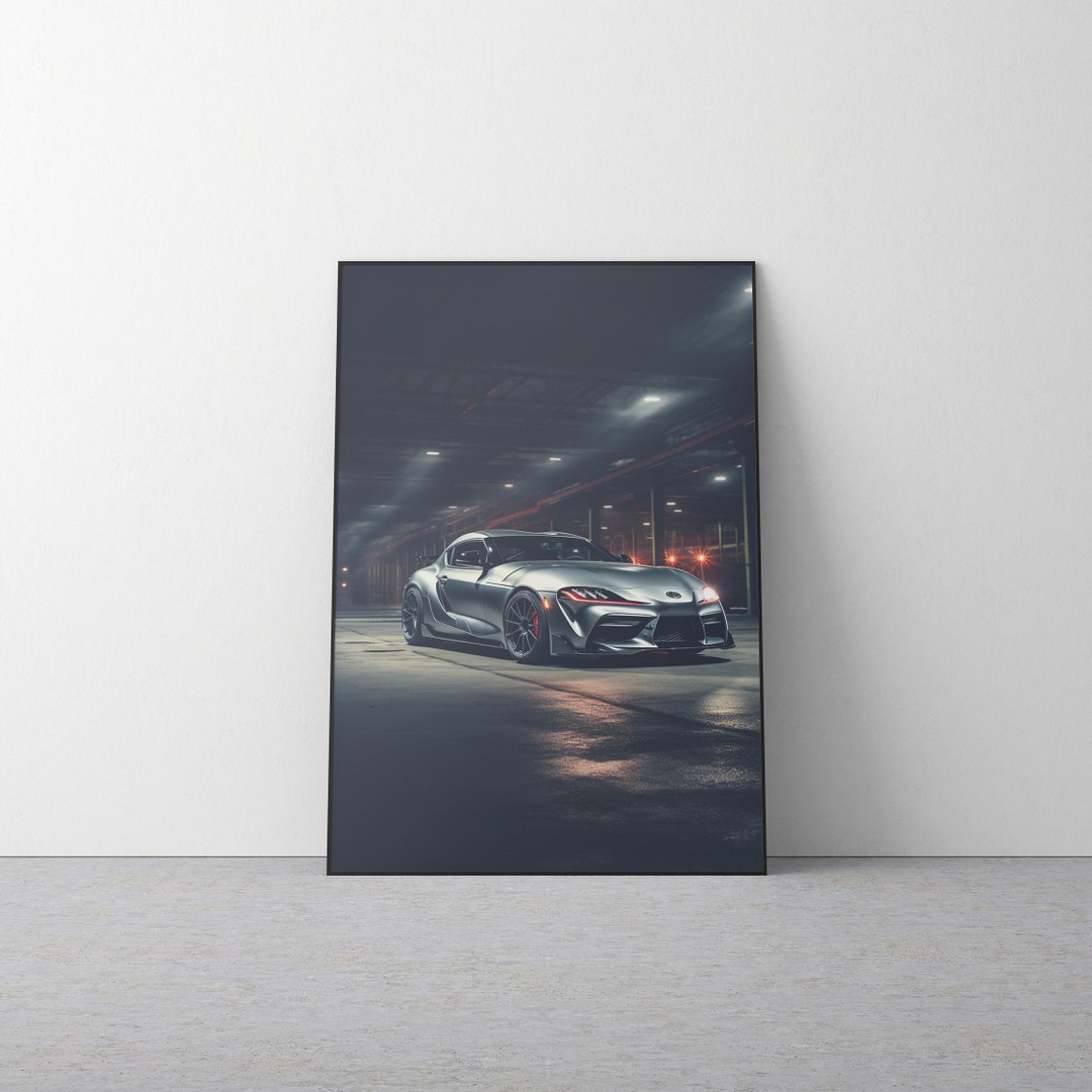 Toyota Supra Poster: Lose Yourself in Speed, Find Your Automotive Soul ...