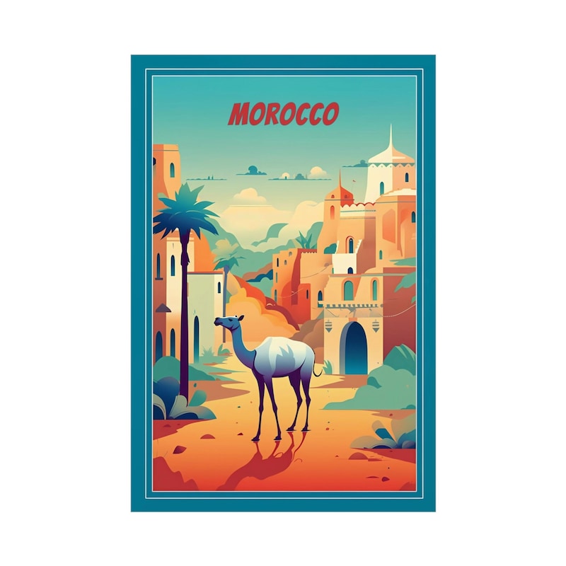 Morocco Poster - Etsy