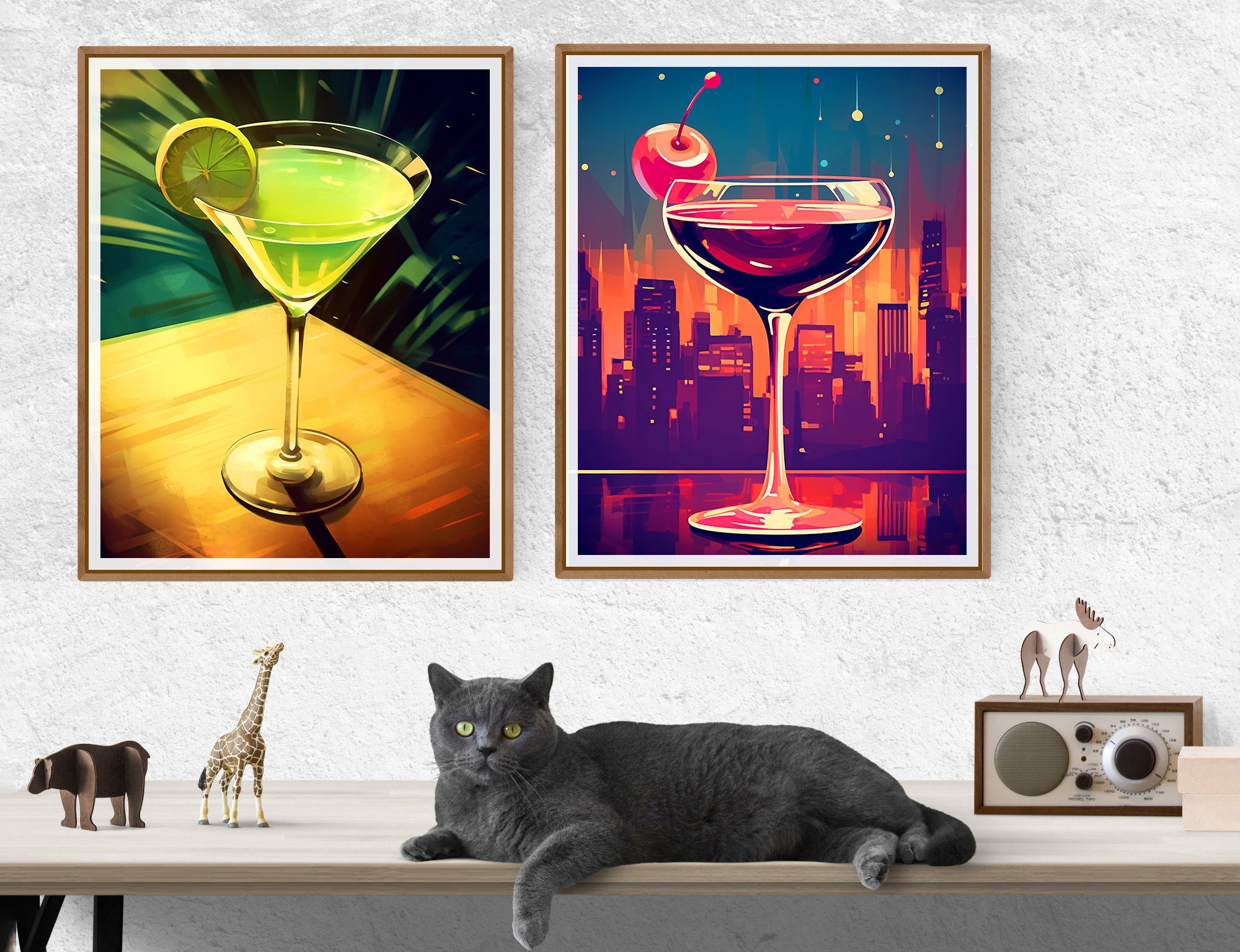 50 Digital Print Cocktails for Posters, Wall Frames - Etsy