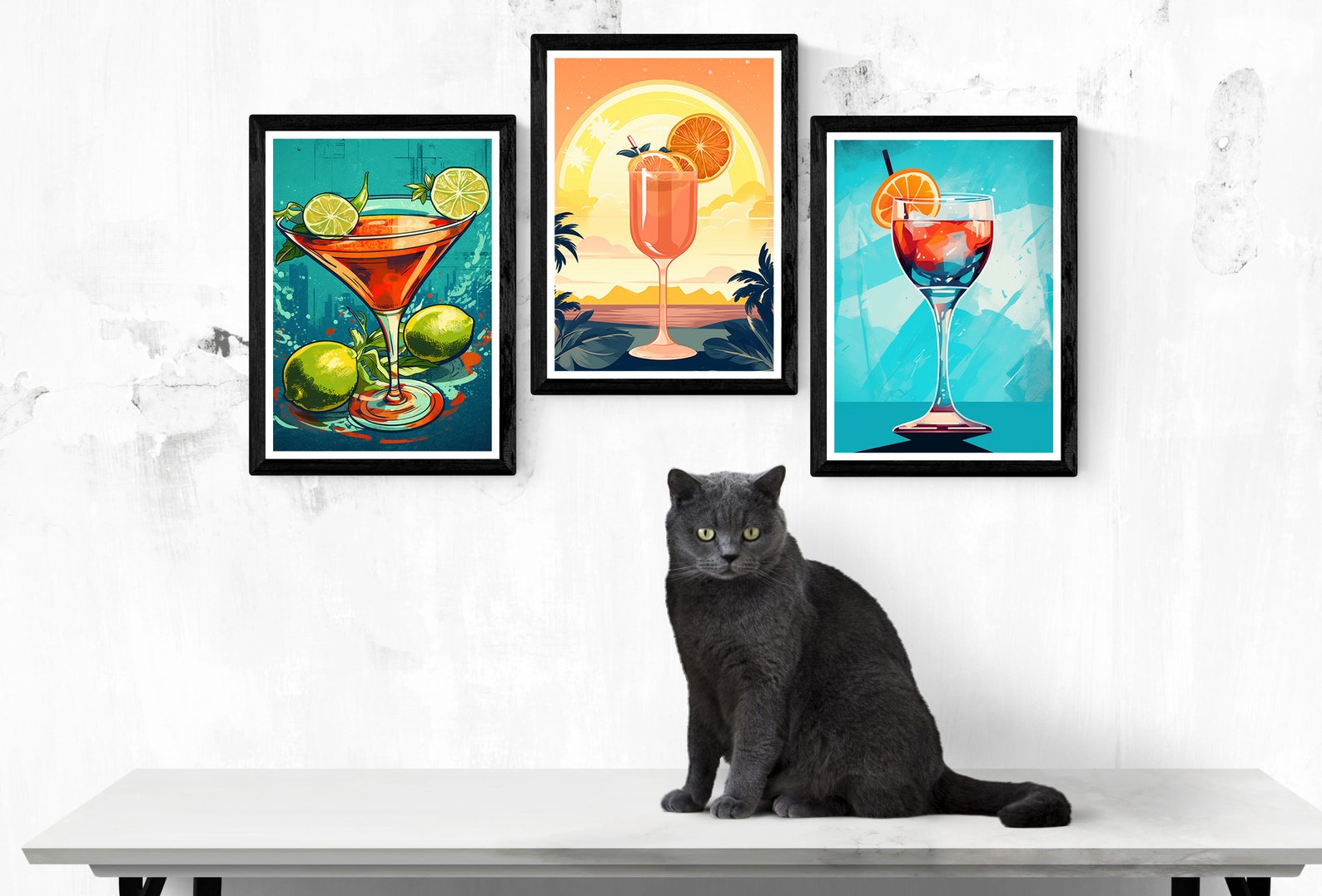 50 Digital Print Cocktails for Posters, Wall Frames - Etsy