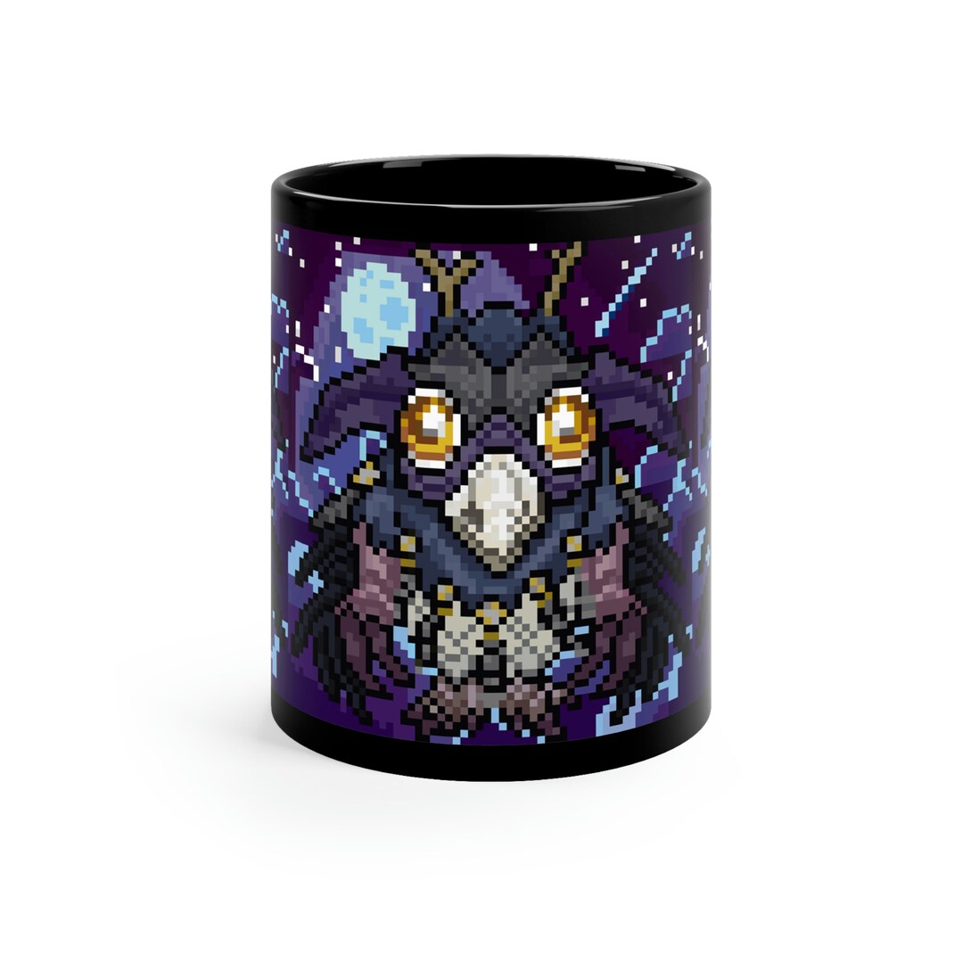 Pixel Art Boomkin Mug / World of Warcraft / 11oz Ceramic Mug - Etsy