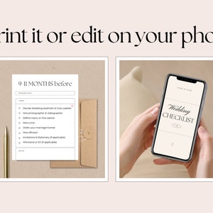 Small Wedding Checklist. Micro Wedding Planner Checklist. Wedding on a ...