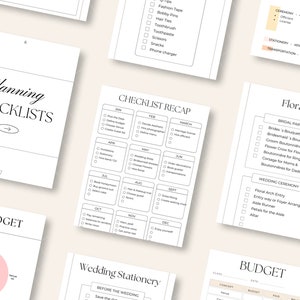 Small Wedding Checklist. Micro Wedding Planner Checklist. Wedding on a ...