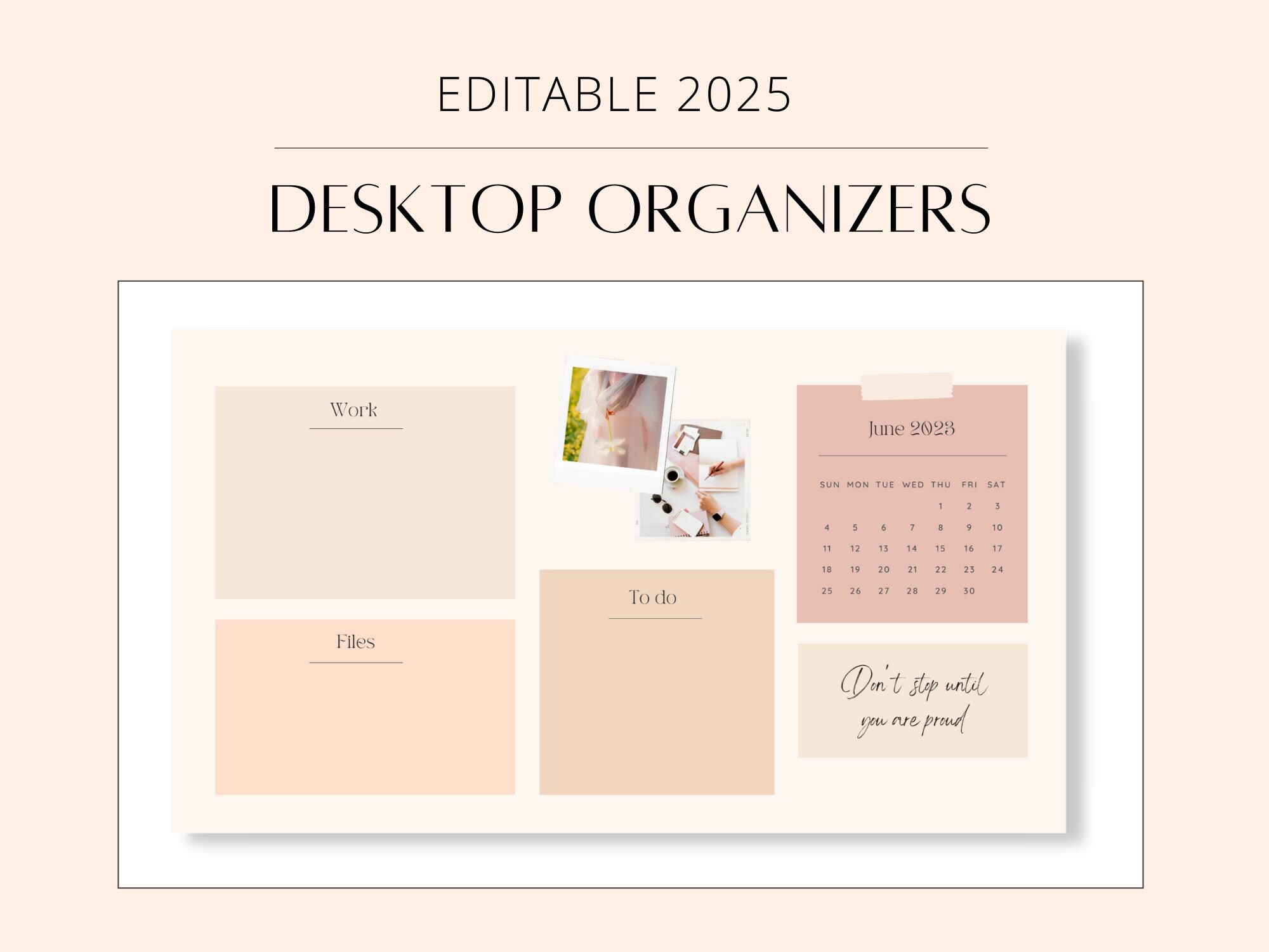 Desktop Wallpaper Organizer 2025 Desktop Icons MacBook Wallpaper ...