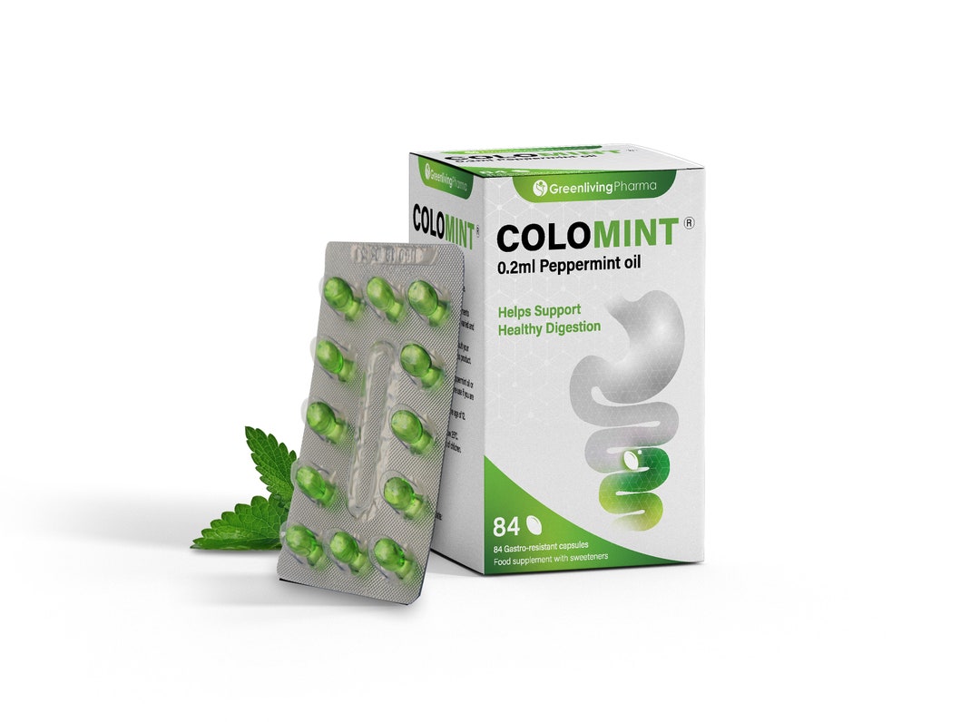Colomint Peppermint Oil Capsules, Help Support Your Gut Health - Etsy