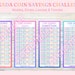 Moving Savings Tracker, A6 Size, Color Track & Save, Moving Savings ...