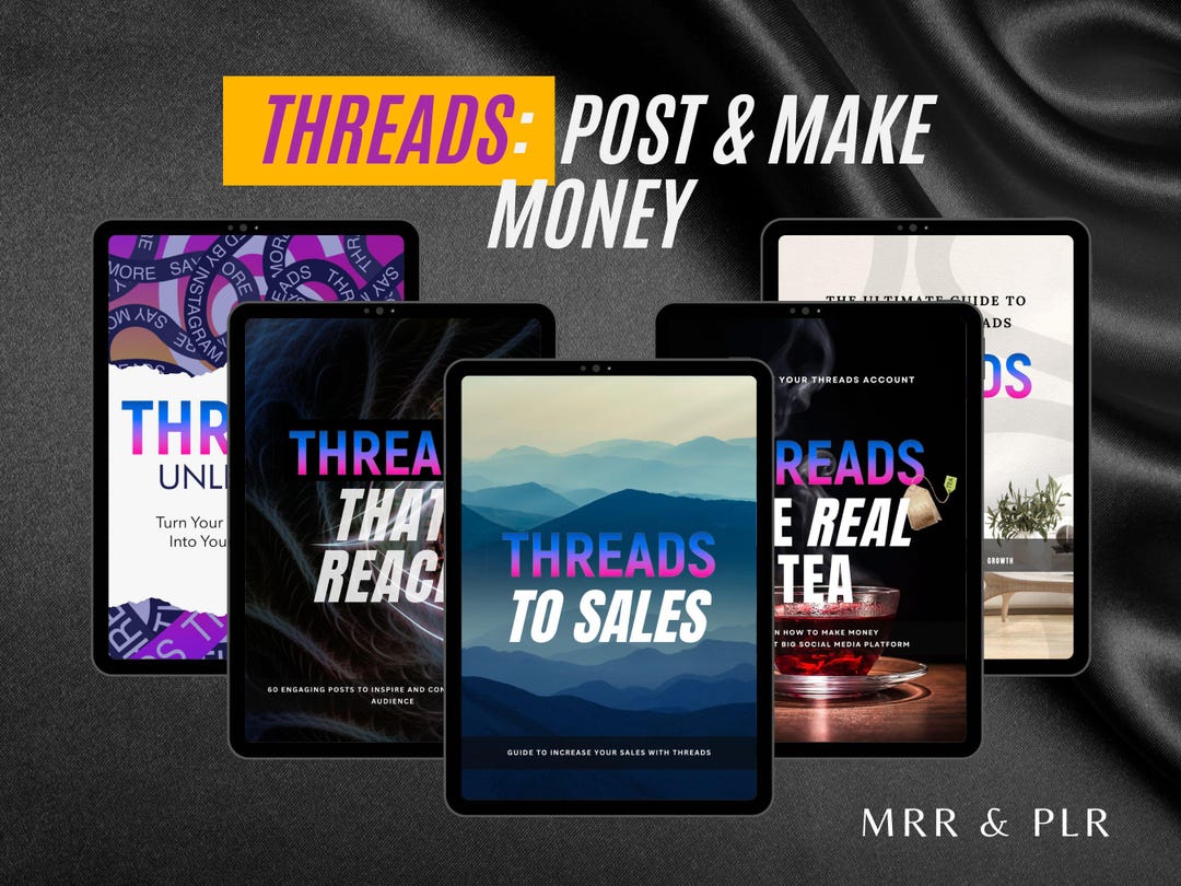 Threads Writing & Monetization Guide Bundle (digital Download) - Etsy