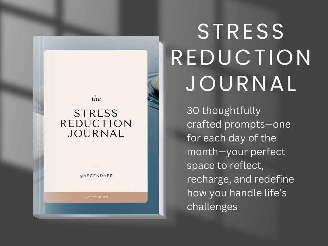 Stress Reduction Journal for Anxiety and Stress Relief | Everyday ...