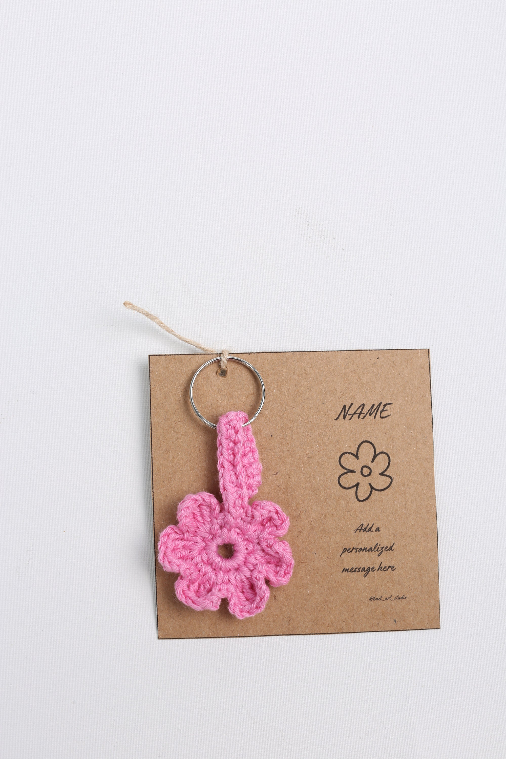 Adorable Pink Crochet Keychain Set of 10 Handmade Wedding - Etsy