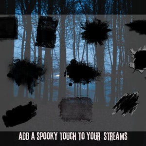 Spooky Webcam Masks for OBS - Etsy