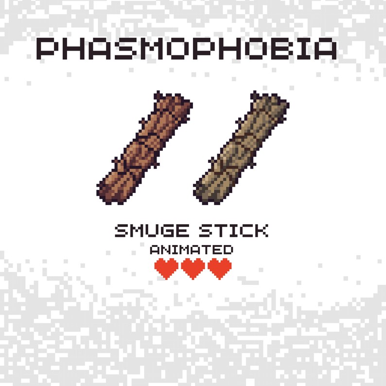 Phasmophobia Pixelart Smuge Twitch Emote - Etsy