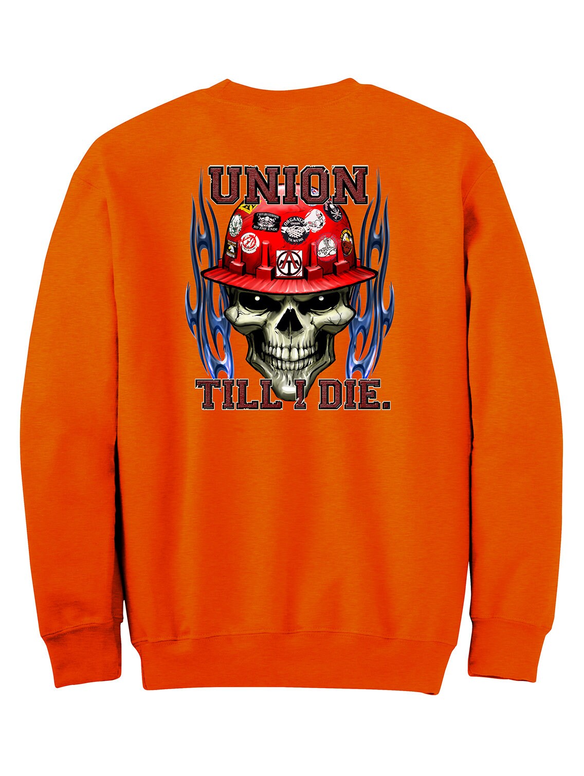Union Till I Die Shirt – Skull Hard Hat, Construction Worker Tee - Etsy