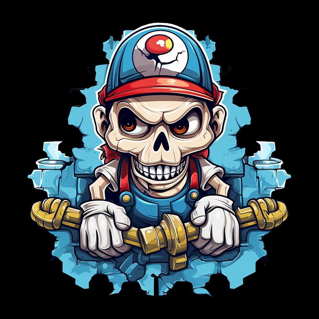 Skull Plumber 2 - Etsy